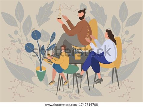 Family Portrait Father Mother Son Parents Stock Vector Royalty Free Shutterstock