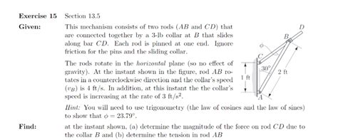 Use A Normal And Tangential Coordinate System Chegg