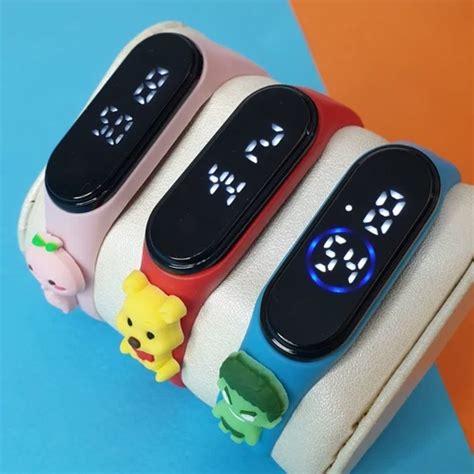 خرید و قیمت ساعت مچی بچه گانه ال ای دی پسرانه و دخترانه مناسب پنج تا دوازده سال Led ترب