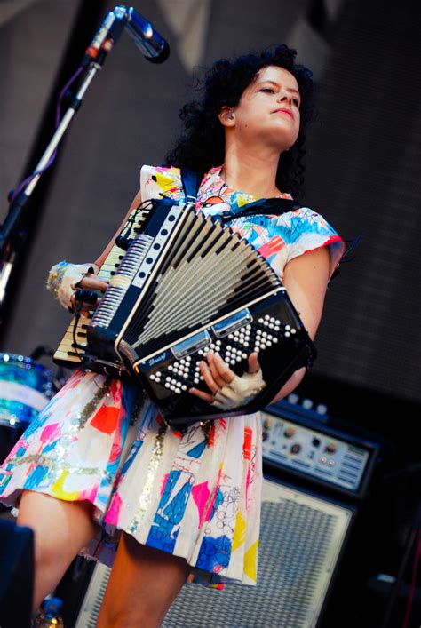 Régine Chassagne Arcade Fire Performing Live In Londons… Flickr