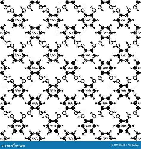 Catechol Pyrocatechol Molecular Structures 3d Rendering Structural Chemical Formula And