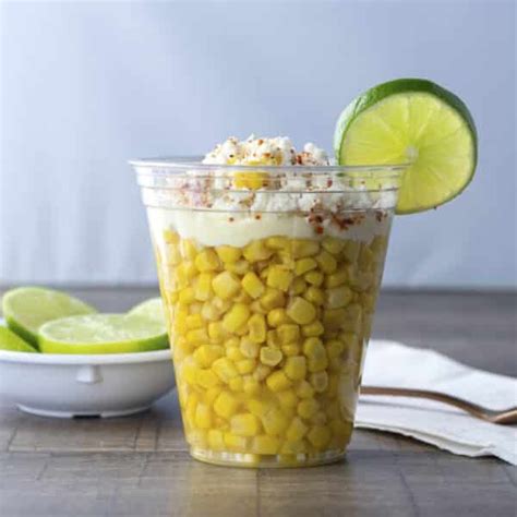 Mexican Corn In A Cup Elote En Vaso Recipe Corn In A Cup Mexican