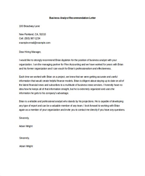 Free 43 Sample Letter Of Recommendation In Ms Word Pdf