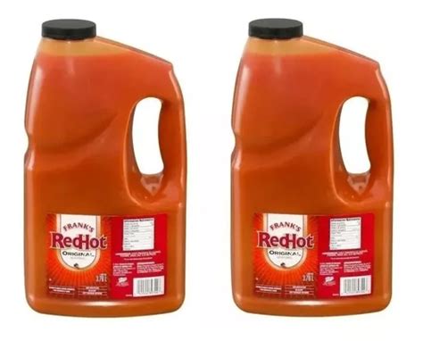 2 Pz Salsa Picante Franks Red Hot Original Cayena Alitas Envío Gratis