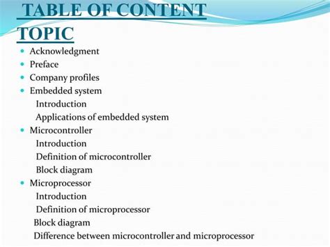project report on embedded system using 8051 microcontroller pptx