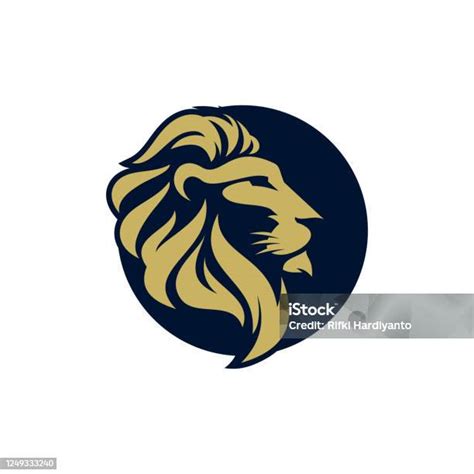 킹 라이온 헤드 로고 템플릿 사자 강한 로고 골든 로얄 프리미엄 우아한 디자인 사자에 대한 스톡 벡터 아트 및 기타 이미지