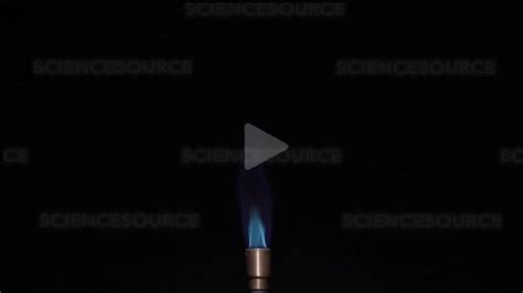 Lithium Flame Test Stock Video Science Source Images