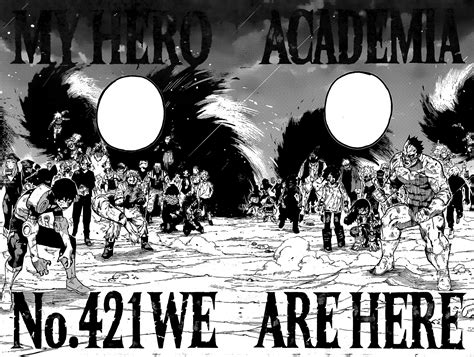 ヒロアカ 第41巻421話『we Are Here』ネタバレ