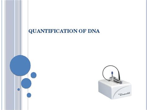 Quantification Of Dna