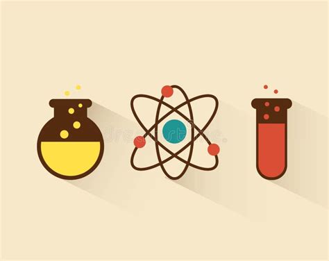 Atom Design Stock Vector Illustration Of Atomic Chemistry