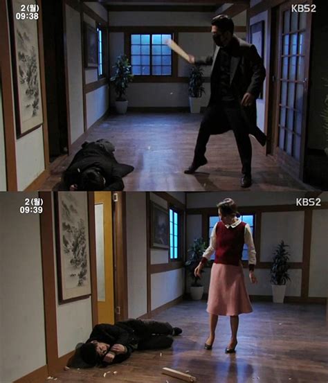 ‘일편단심 민들레 노영학 홍인영 지키다 팔 부상 아침드라마 뉴스인사이드