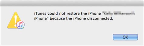 Fixed ITunes Could Not Backup IPhone Because The IPhone Diconnected