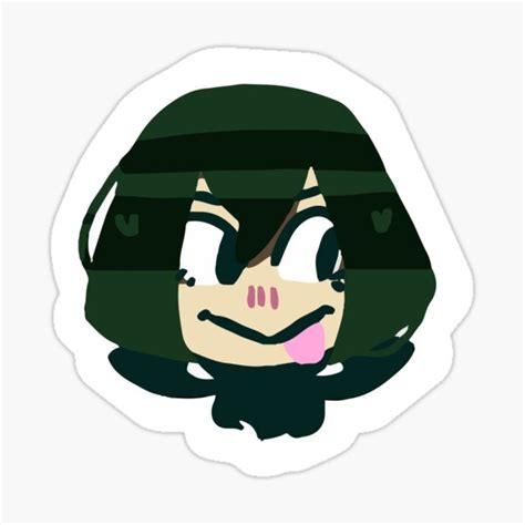 Tsuyu Asui Stickers Redbubble