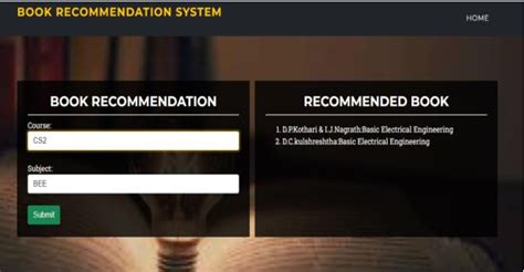 Figure 5 From Designing A Book Recommendation System In Library Using Collaborative Filtering
