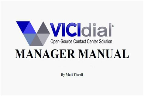 Download Vicidial Manager Manual For Free Direct Links