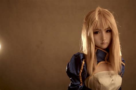 Cosplay Photos In Zip Fate Stay Night Saber Cosplay By Liuyijing