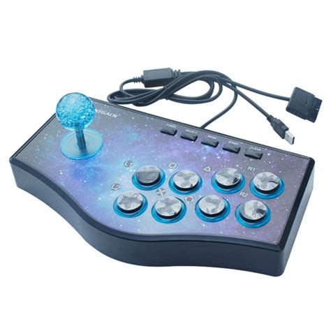 Buzn Usb Arcade Fight Stick Street Fighting Joystick Gamepad Controller For Ps2 Pc Android Pc