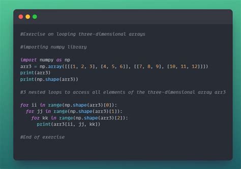 Python Exercise Within A Single Statement Create Three Nested Loops