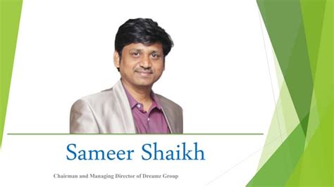 Sameer Shaikh Motivational Speaker And Trainer Pptx