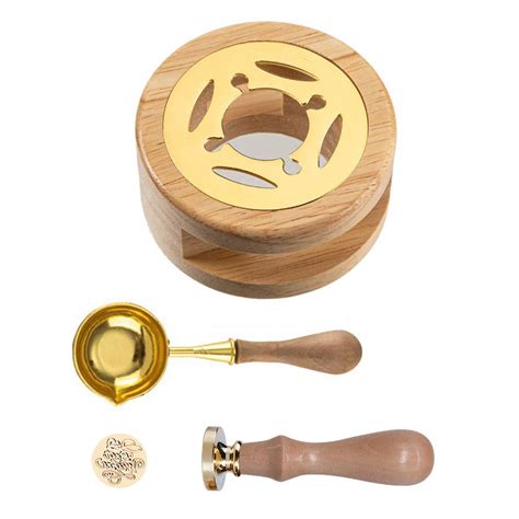 Wax Sealing Stamp Wax Seal Stamp Set Wax Seal Warmer Wax Melting