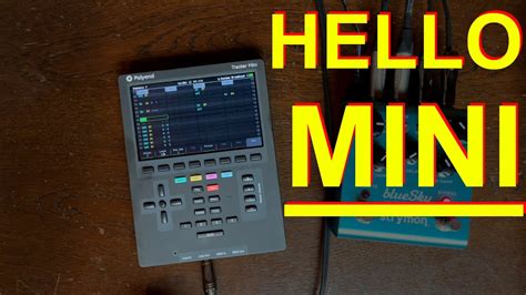 Stazma And The Tracker Mini Tracker Polyend Backstage