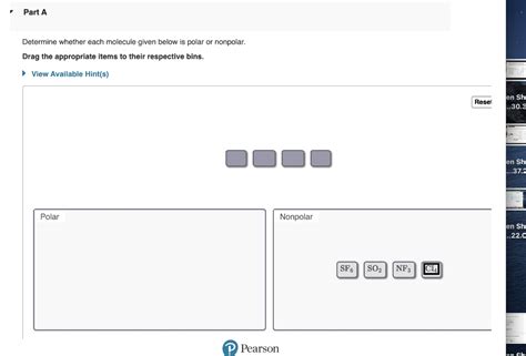Solved Determine Whether Each Molecule Given Below Is Polar