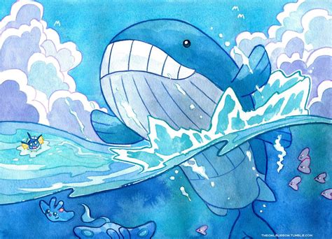 Wailord For Aquatthewailord Pokemon Art Pokemon Pokemon Fan Art