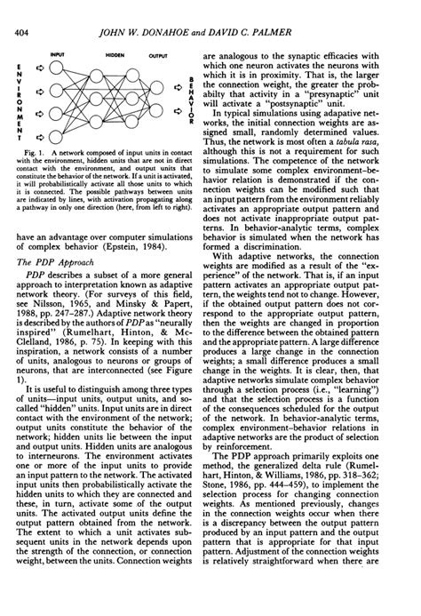 The Interpretation Of Complex Human Behavior Some Reactions To