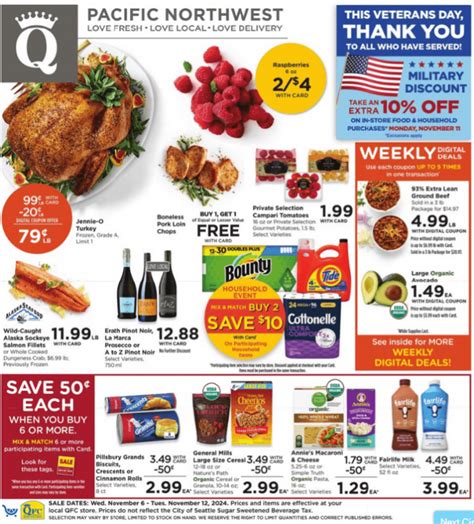 Qfc Weekly Ad Nov 06 Nov 12 2024