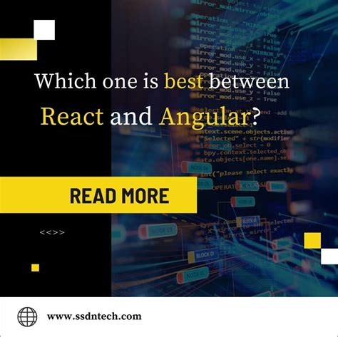 Which One Is Best Between React And Angular By Himanshssdn Medium