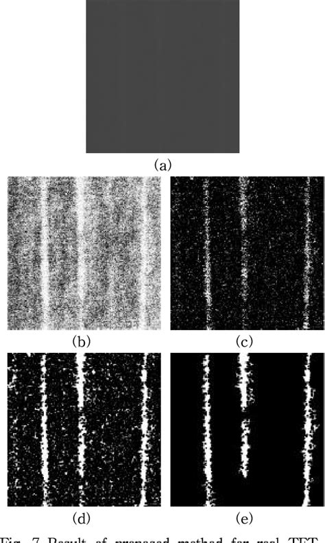 figure 7 from tft lcd defect blob detection based on sequential defect