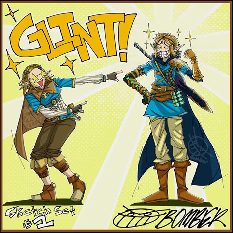 Bomberart On Twitter The Beloved Hero Of Hyrule Can Be Full Of Himself Every Once In A While