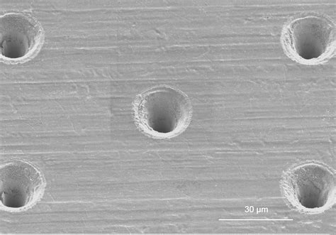 Laser Micro Drilling Workshop Of Photonics Femtosecond Laser