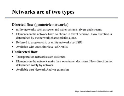 Network Analysis In Gis Part 5 Geometric Network Pdf Computer Networking Computing