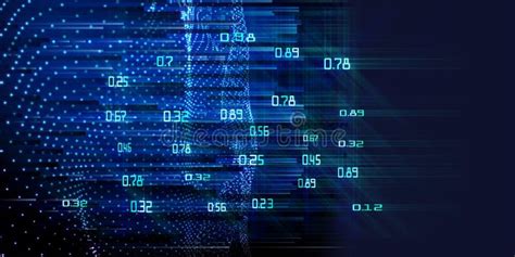 Abstract Analysis Infographics Background Spatio Temporal Data Big
