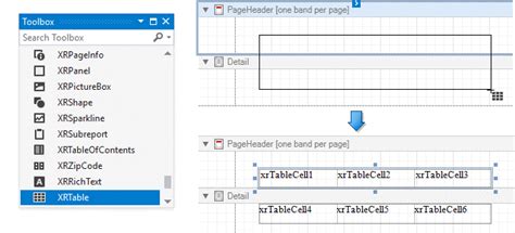 Table Overview NET Reporting Tools DevExpress Documentation