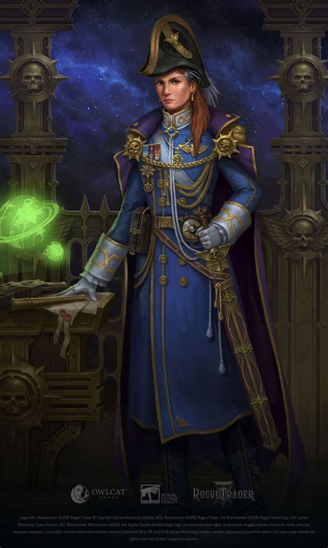 Naval Officer Art By Owlcat Games 40k Gallery