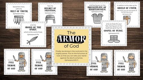 Armor Of God Bible Lesson Activities Images