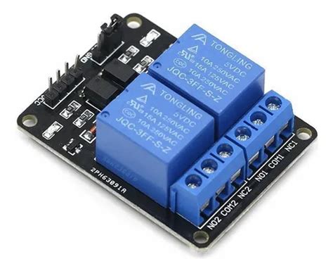 kit 2x módulo relé 2 canais 5v para arduino pic e raspberry mercadolivre
