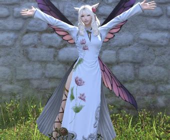 Pink And White Pixie Eorzea Collection