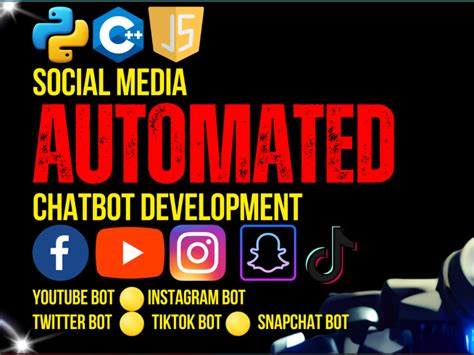 Youtube Automated Bot Instagram Api Bot Tiktok Bot Python Bot Snapchat