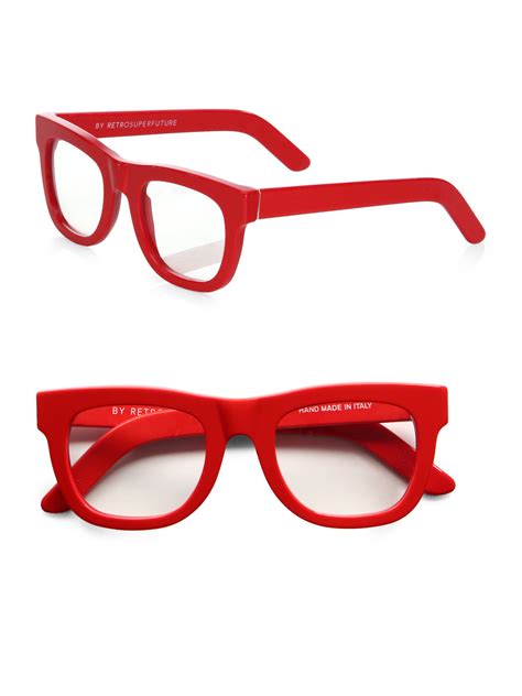 Red Glasses Frames