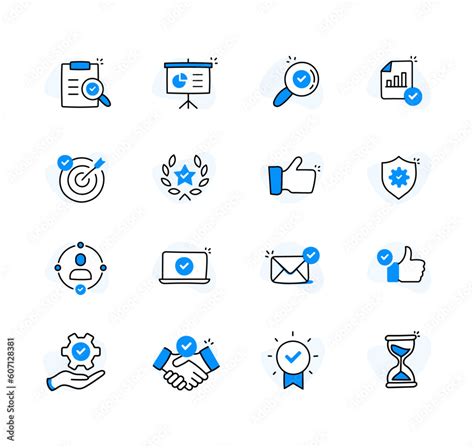 Assessment Evaluation Icons Scoring Icons Grading Icons Analysis