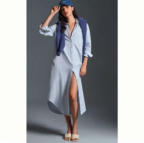 Button Down Shirt Dresses For Women