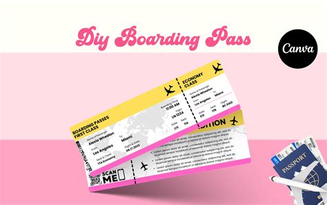 Boarding Pass Template Fake Airline Boarding Pass Novelty Plane