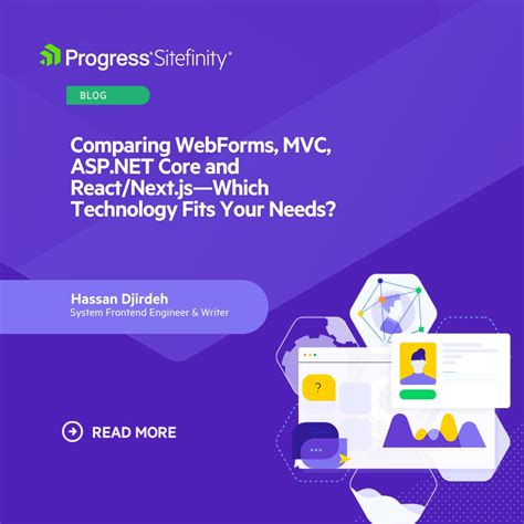 webforms mvc aspnetcore reactjs nextjs progress sitefinity