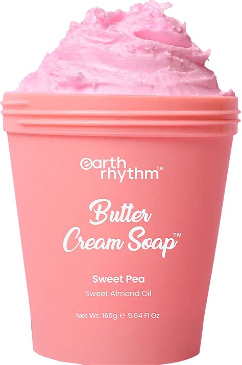 Earth Rhythm Sweet Pea Butter Cream Soap - Крем-мыло с маслом сладкого ...