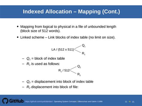 Operating System Ch11 File System Implementation Pdf Operating