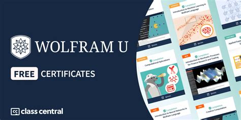40 Free Certificates From Wolfram U Expand Your Computational