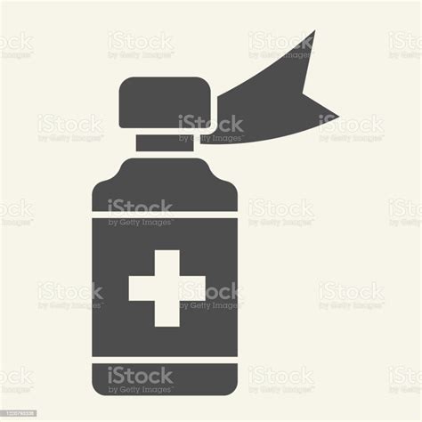 혼합 솔리드 아이콘 흰색 배경에 십자가 문말 스타일의 그림과 의학 병 모바일 개념 및 웹 디자인에 대한 기침 시럽 벡터 그래픽 0명에 대한 스톡 벡터 아트 및 기타 이미지